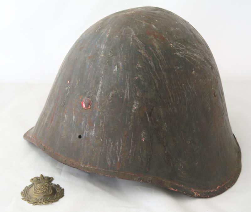Dragoon Militaria | WW2 Denmark army M23/38 steel helmet