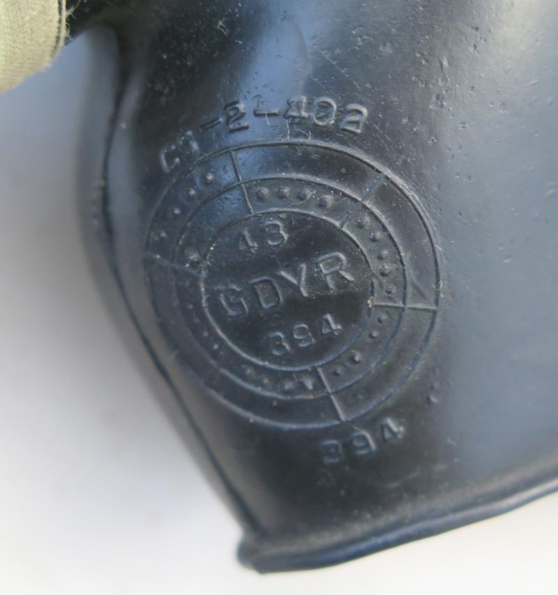 Dragoon Militaria | WW2 US army lightweight service gas mask M3-10-6