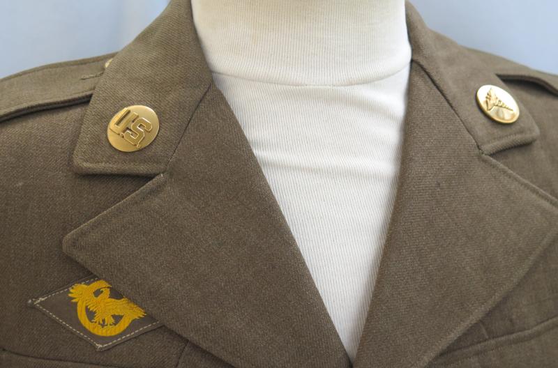Dragoon Militaria | WW2 US army 9th Army medical 4 pocket service jacket
