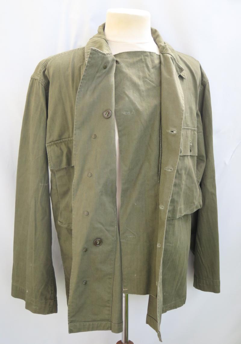 Dragoon Militaria | WW2 US army HBT shirt - 40R