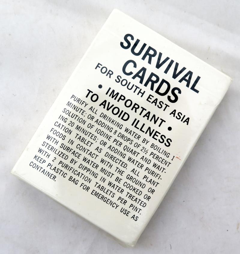 Dragoon Militaria | US Vietnam war period Survival cards