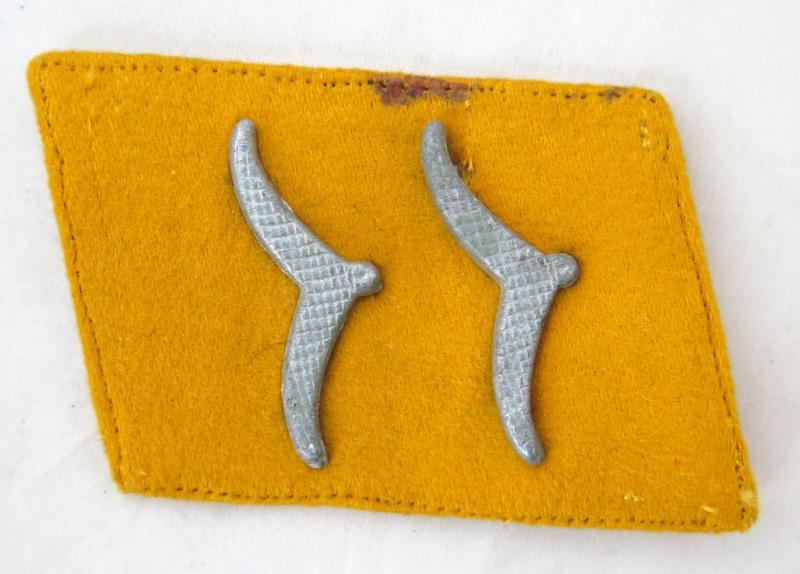 Dragoon Militaria | WW2 German Luftwaffe Fallschirmjäger/Flieger collar ...