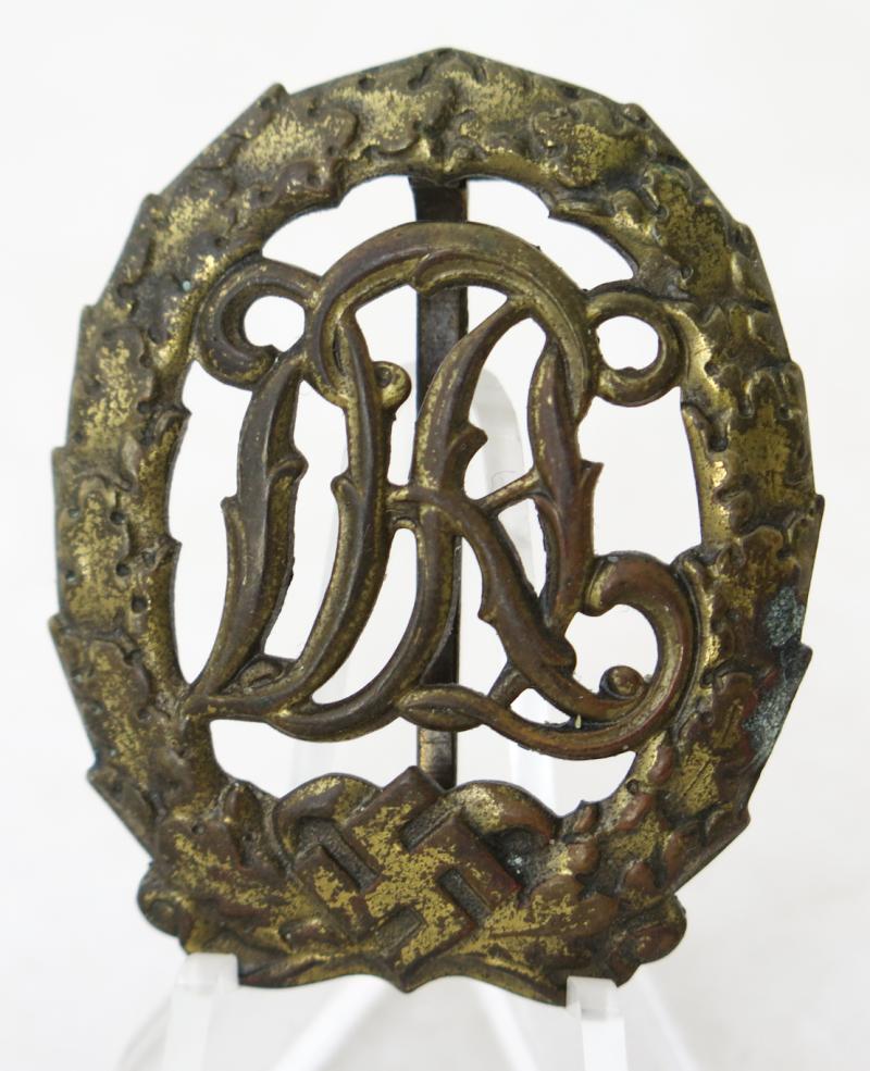 Dragoon Militaria | WW2 German DRL National sport badge 3rd class ...