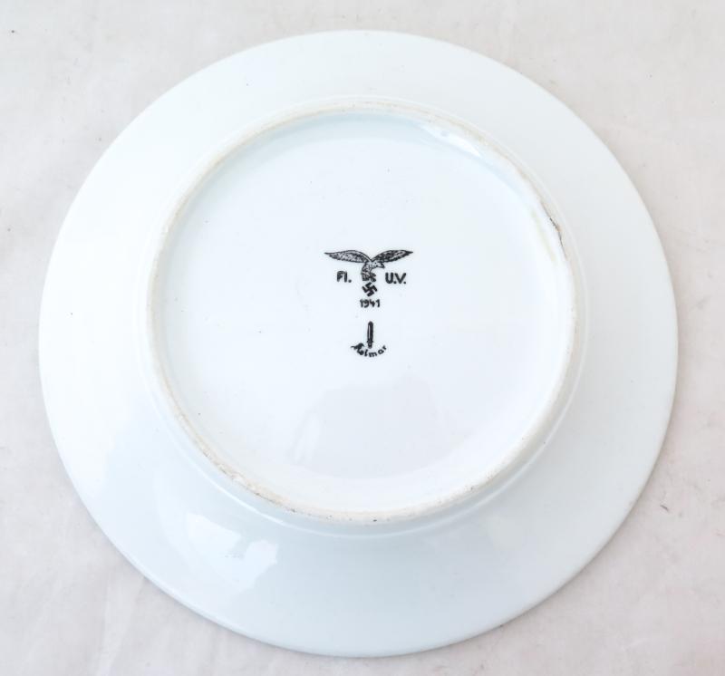 Dragoon Militaria | WW2 German Luftwaffe mess hall plate -1941