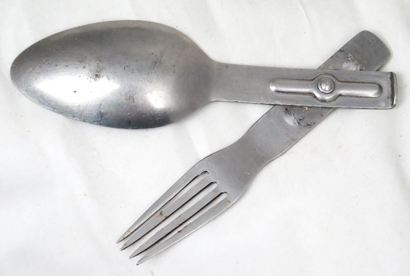 Dragoon Militaria | WW2 Finnish army eating utensil fork-spoon 1944
