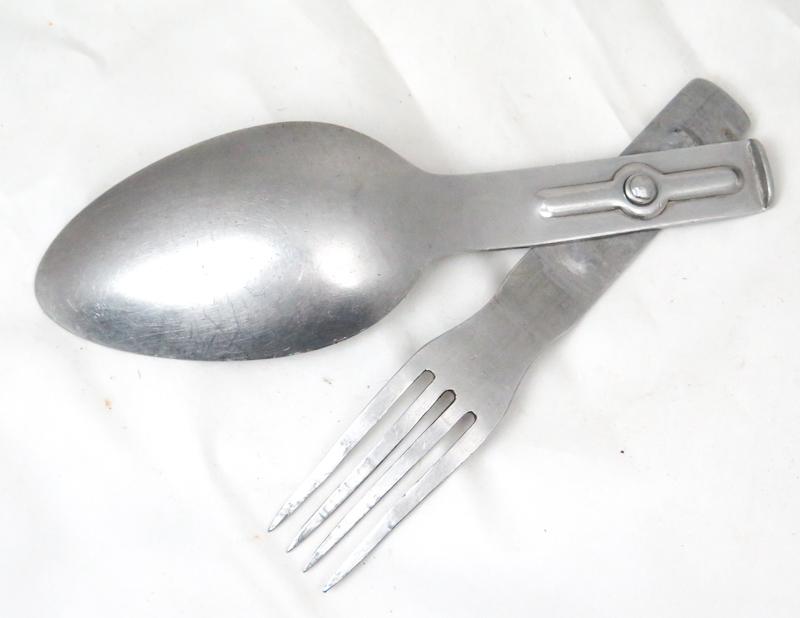 Dragoon Militaria | WW2 Finnish army eating utensil fork-spoon 1942