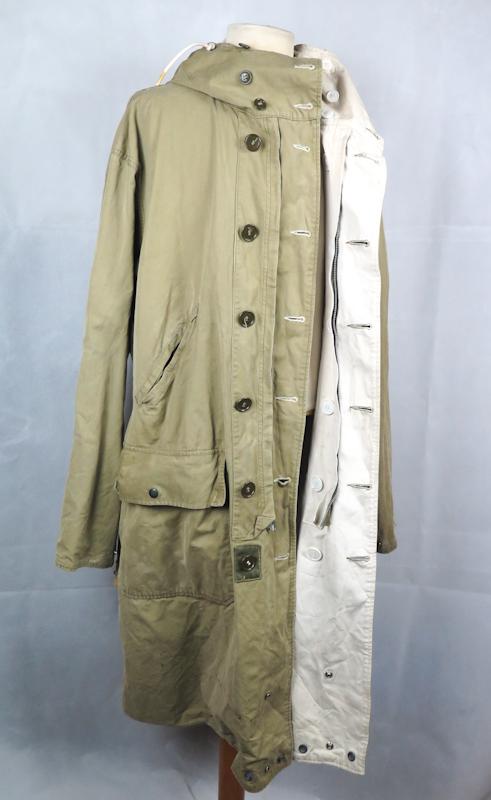 Dragoon Militaria | WW2 US army reversible overcoat parka-1943