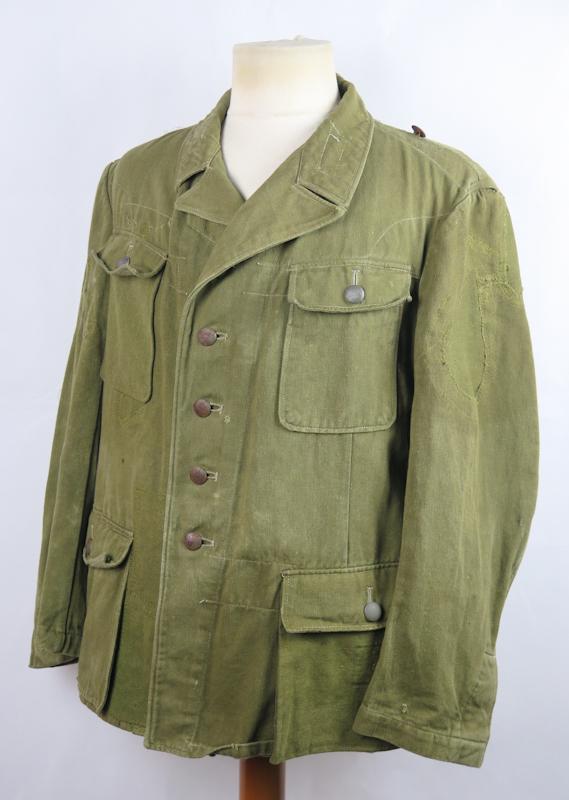 Dragoon Militaria | WW2 German army tropical jacket - 3rd pattern