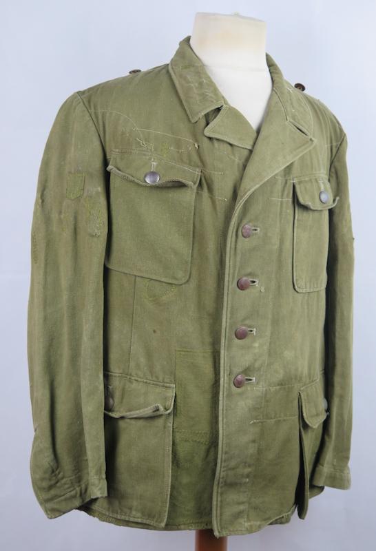 Dragoon Militaria | WW2 German army tropical jacket - 3rd pattern