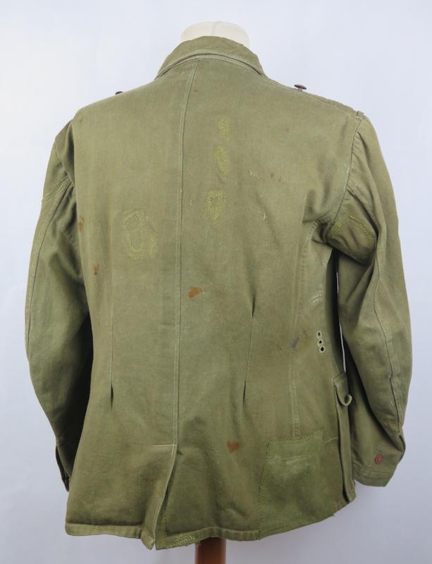 Dragoon Militaria | WW2 German army tropical jacket - 3rd pattern