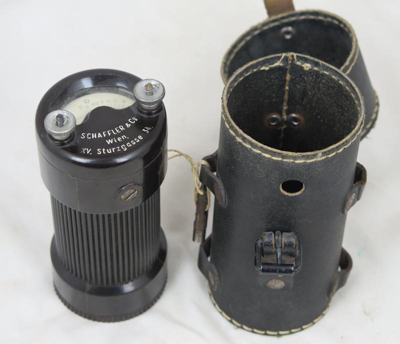 Dragoon Militaria | WW2 German Wehrmacht Ohm-meter - Schaffler&Co, Wien