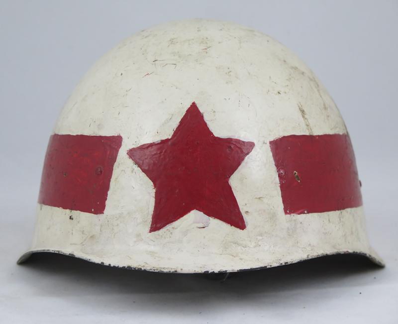 Dragoon Militaria | Post-war Soviet SsH40 steel helmet shell - MP