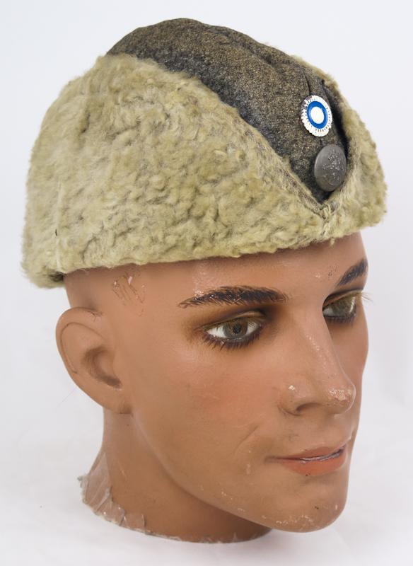 Dragoon Militaria | Pre-war Finnish army M1922 EM/NCO fur cap - 1925