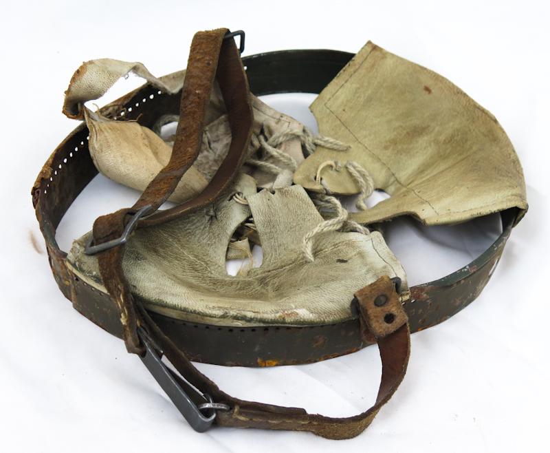 Dragoon Militaria | WW1 German steel helmet liner - M1918 chinstrap