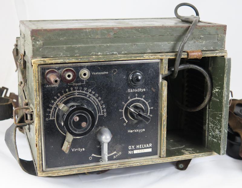 Dragoon Militaria | WW2 Finnish army radio-telephone P-12-12u - 1941