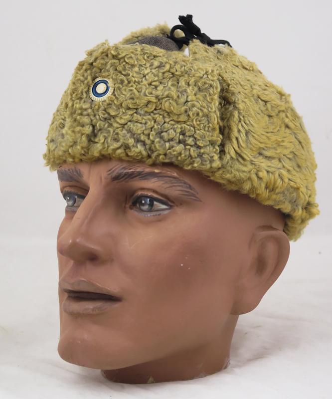 Dragoon Militaria | WW2 Finnish army fur cap M/39 - 1944